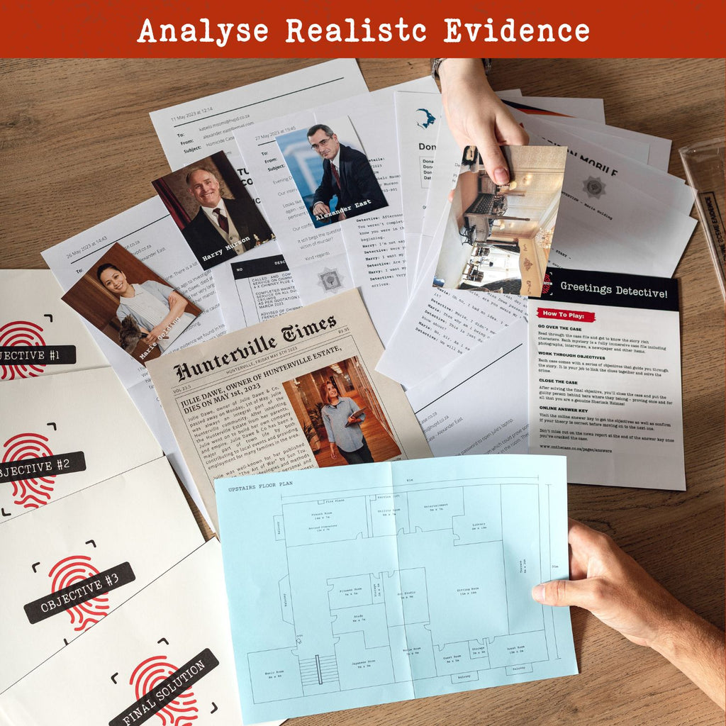 Deadly Inheritance – On The Case - Murder Mystery