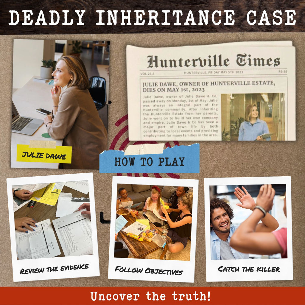 Deadly Inheritance – On The Case - Murder Mystery