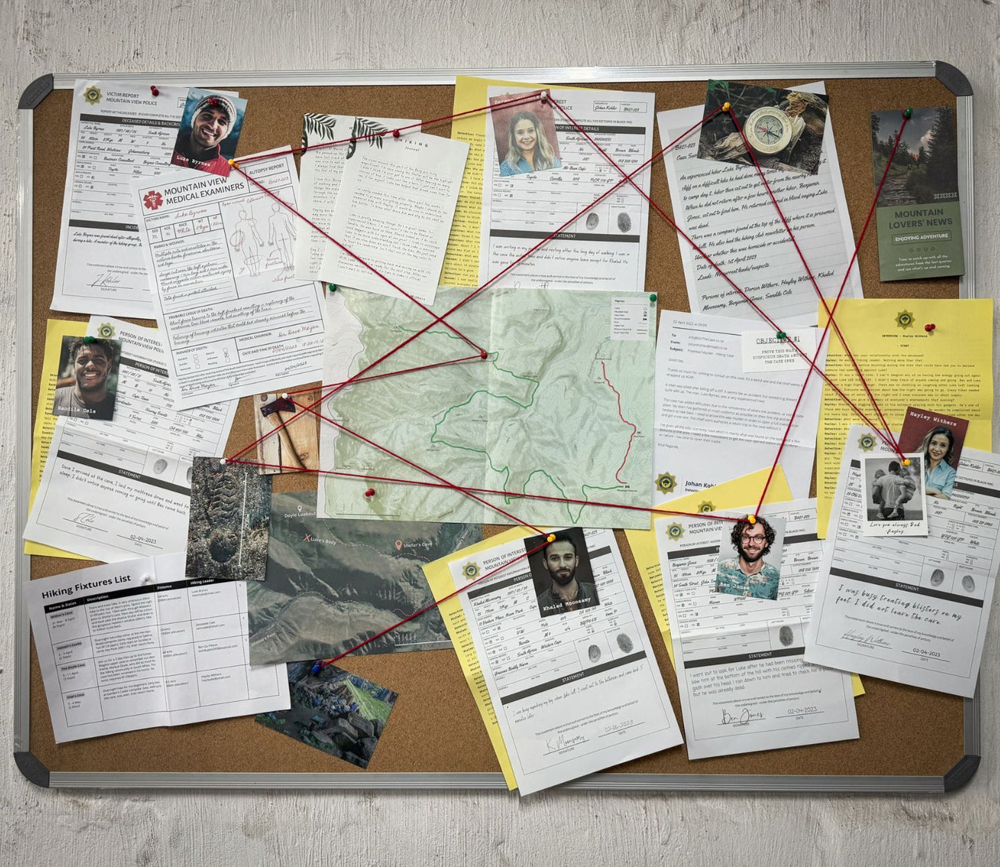 The Hiker – On The Case - Murder Mystery