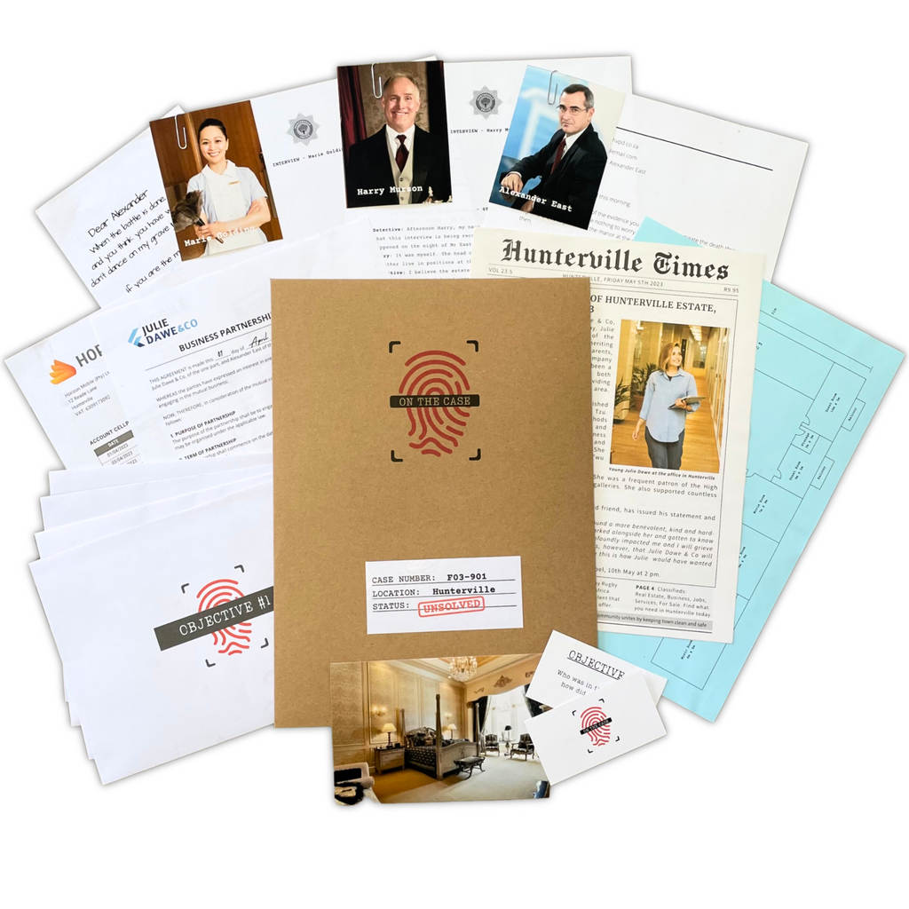 Deadly Inheritance – On The Case - Murder Mystery